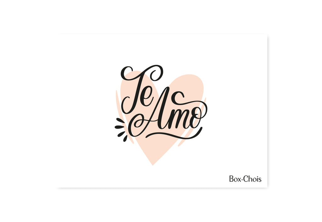Te Amo – Box Chois